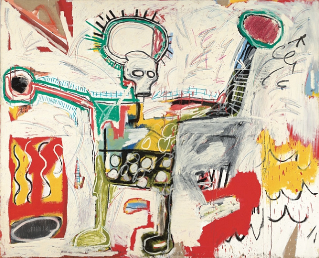 Jean-Michel Basquiat, Now's The Time, Painting, Guggenheim Museum ...