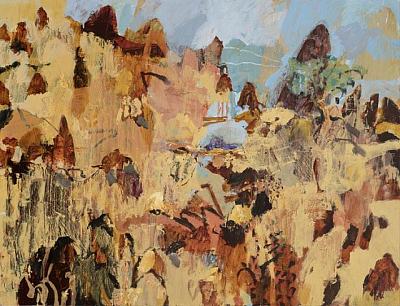 Luke Sciberras, Out There, Painting, King Street Gallery, Sydney ...