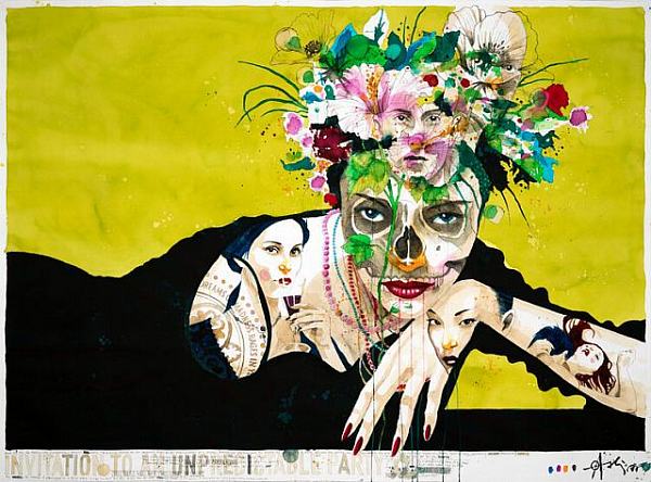 Ole Aakjær, The Pink Soul, Painting, Chase Contemporary, New York ...