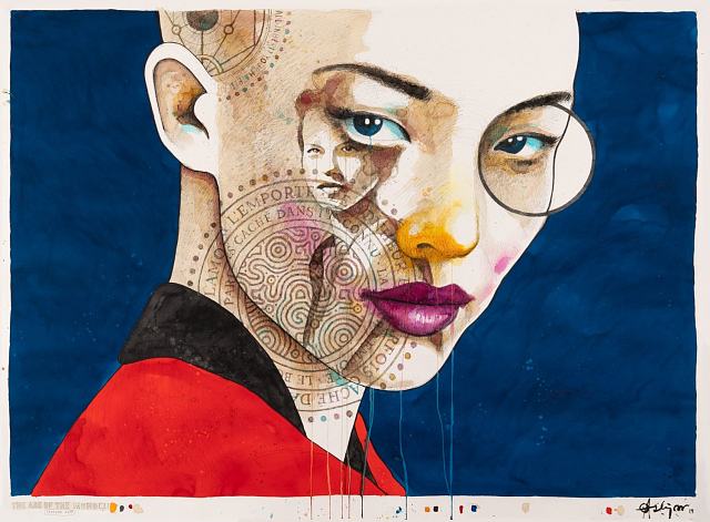 Ole Aakjær, The Pink Soul, Painting, Chase Contemporary, New York ...