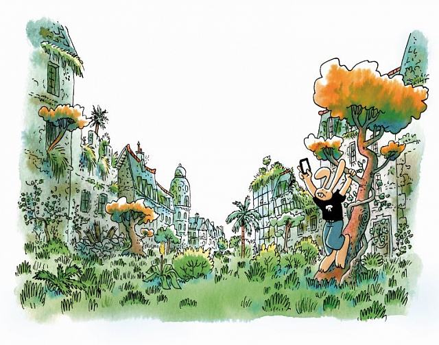 Lewis Trondheim, Lewis Trondheim fait des Histoires, Dessin, Cité ...
