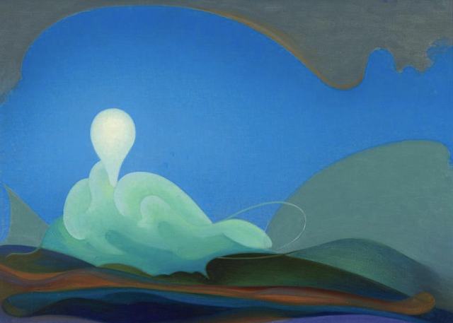 Agnes Pelton, Desert Transcendentalist, Painting, Whitney Museum of ...