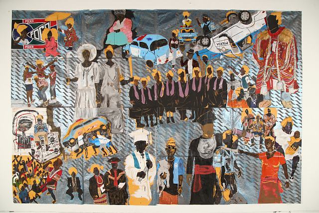 Maxwell Alexandre, Résidence Sam Art Projects, Peinture, Palais de ...