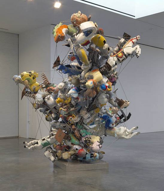 Nancy Rubins, Our Friend Fluid Metal, Sculpture, The Art Institute of ...