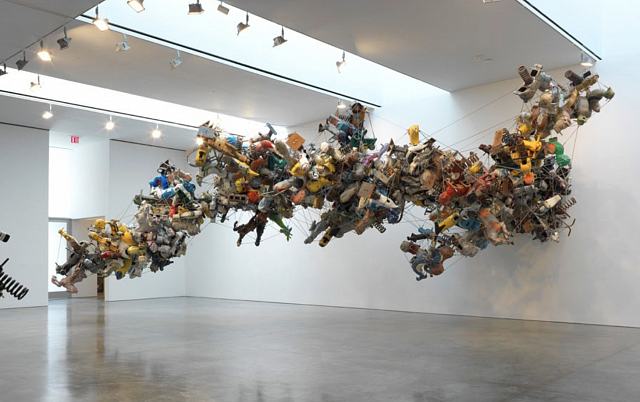 Nancy Rubins, Our Friend Fluid Metal, Sculpture, The Art Institute of ...