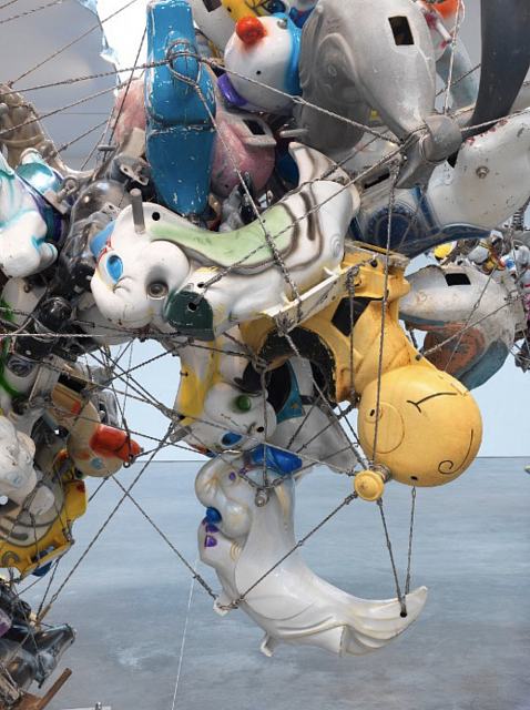 Nancy Rubins, Our Friend Fluid Metal, Sculpture, The Art Institute of ...