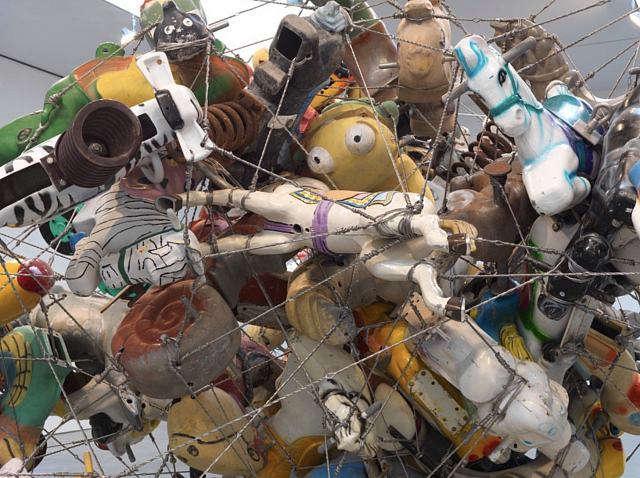 Nancy Rubins, Our Friend Fluid Metal, Sculpture, The Art Institute of ...