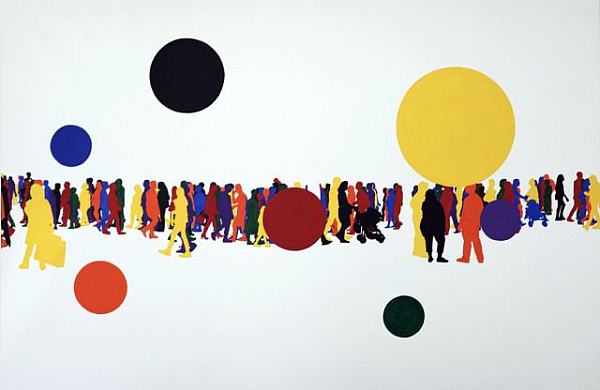 Gérard Fromanger, Annoncez la couleur !, Peinture, Musée des Beaux Arts ...