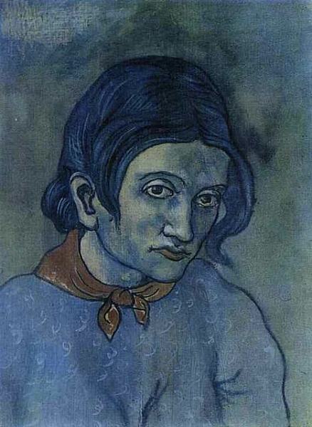 Pablo Piccaso, Painting the Blue Period, Painting, Art Gallery of ...