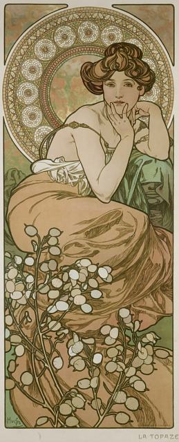 Alphonse Mucha, Master of Art Nouveau, Drawing, Reading Public Museum ...