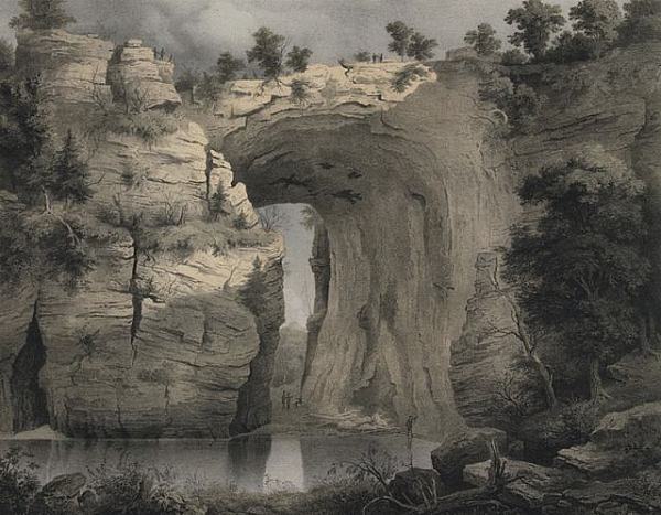 Collective Exhibition, Virginia Arcadia : The Natural Bridge in ...
