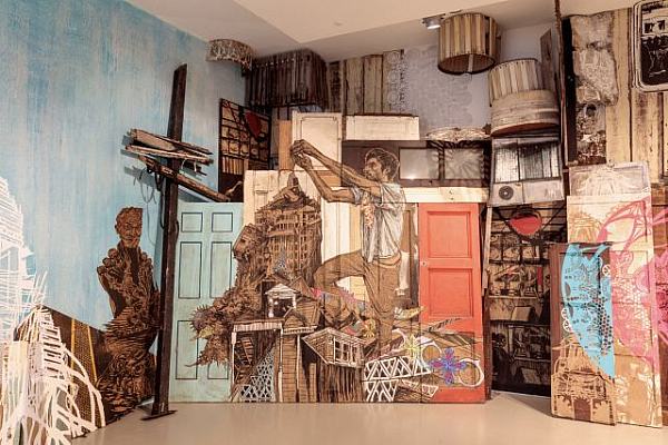 Swoon, Seven Contemplations, Installation, Albright-Knox Art Gallery ...