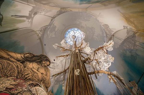 Swoon, Seven Contemplations, Installation, Albright-Knox Art Gallery ...