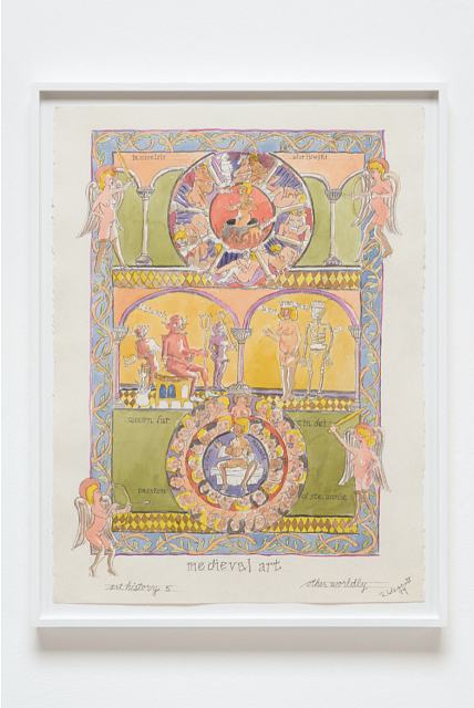 Robert Colescott, Two Drawing Sweets:, Painting, Blum & Poe, Los ...