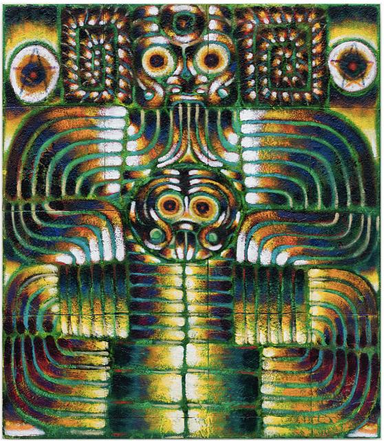 Alexander Tovborg, Sacrificial Love, Painting, Blum & Poe, Los Angeles ...
