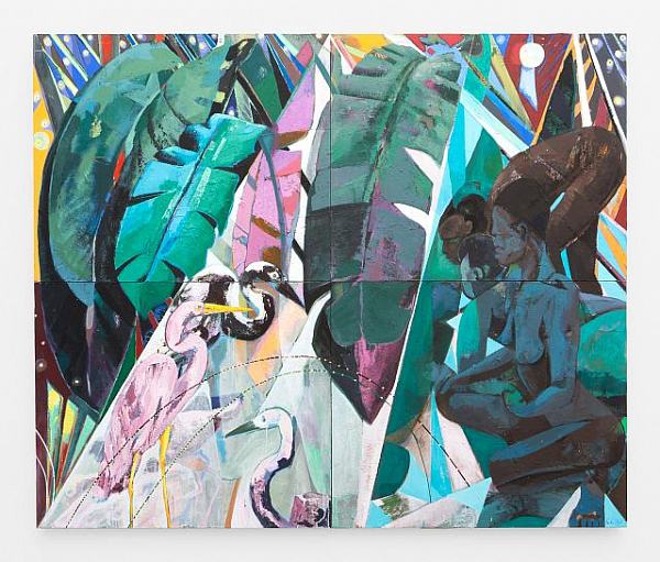 Che Lovelace, From the Edge of the Rock, Painting, Various Small Fires ...