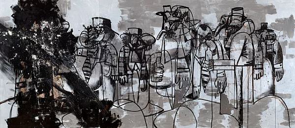 George Condo, Linear Expression, Painting, Sprüth Magers, Berlin ...