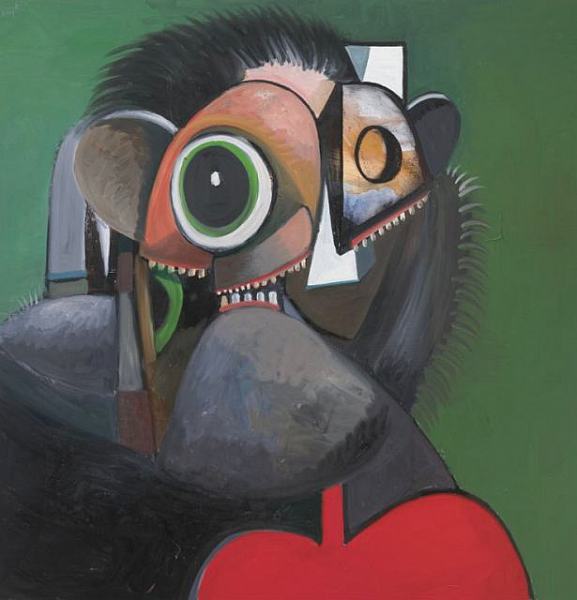 George Condo, Linear Expression, Painting, Sprüth Magers, Berlin ...