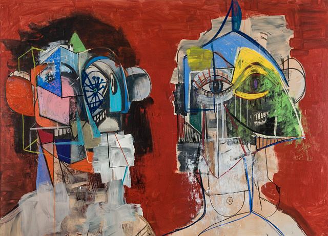 George Condo, Linear Expression, Painting, Sprüth Magers, Berlin ...