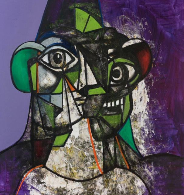 George Condo, Linear Expression, Painting, Sprüth Magers, Berlin ...
