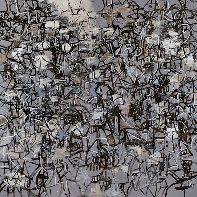 George Condo, Linear Expression, Painting, Sprüth Magers, Berlin ...