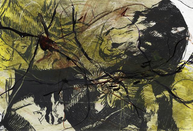 Arnulf Rainer, Ex nihilo, Painting, Galerie Lelong & Co., Paris, France ...