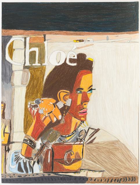 Helen Rae, Runway, Drawing, Andrew Edlin Gallery, New York, United ...