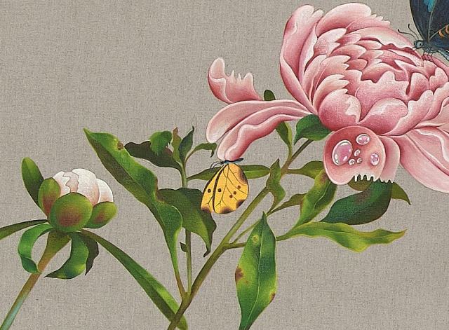 Kehinde Wiley, Colorful Realm, Painting, Roberts Projects, Los Angeles ...