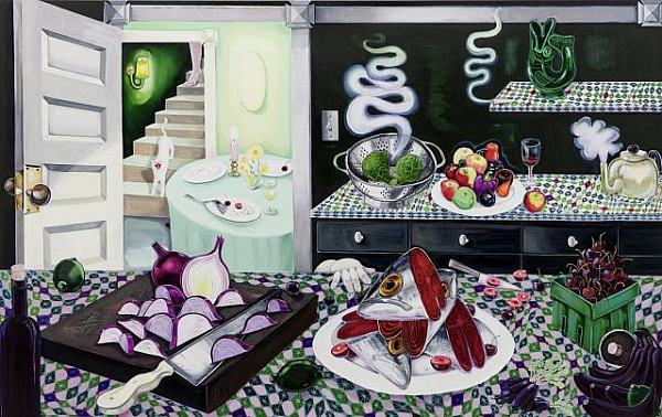 Nikki Maloof, Skunk Hour, Painting, Gallery Perrotin, New-York, United ...