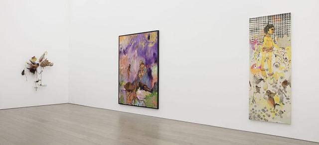 Rina Banerjee, Black Noodles, Mixed media, Gallery Perrotin, New-York ...