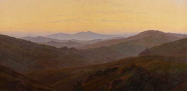 Caspar David Friedrich, Infinite Landscapes, Painting, Alte ...