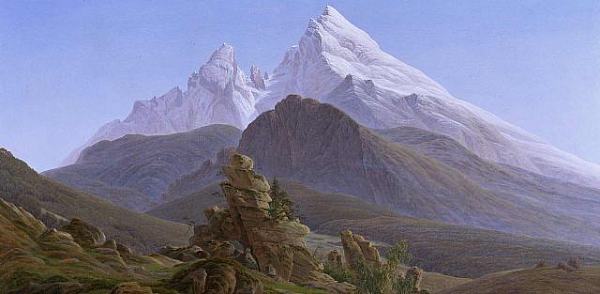 Caspar David Friedrich, Infinite Landscapes, Painting, Alte ...