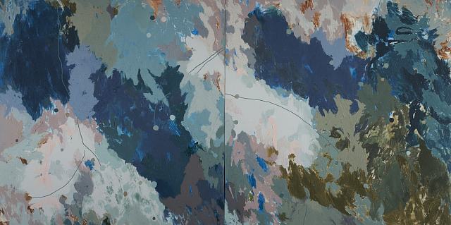 Kelvin Haizel, We Do Not Sleep to Dream, Painting, Gallery 1957, I, II ...