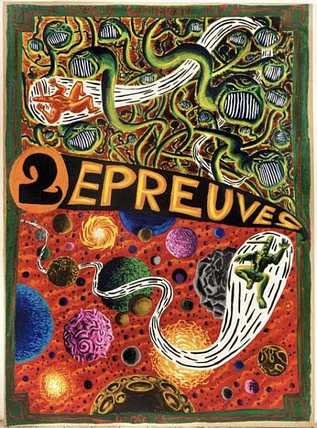 Hervé Di Rosa, The world-crosser, Painting, Centre Pompidou, Paris ...