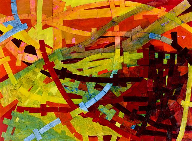 Rick Lowe, In Search of Light, Painting, Gallery Gagosian, Gstaad ...