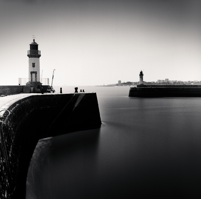 East And West Jetty Lighthouses by Denis Olivier, Photography, Medium ...