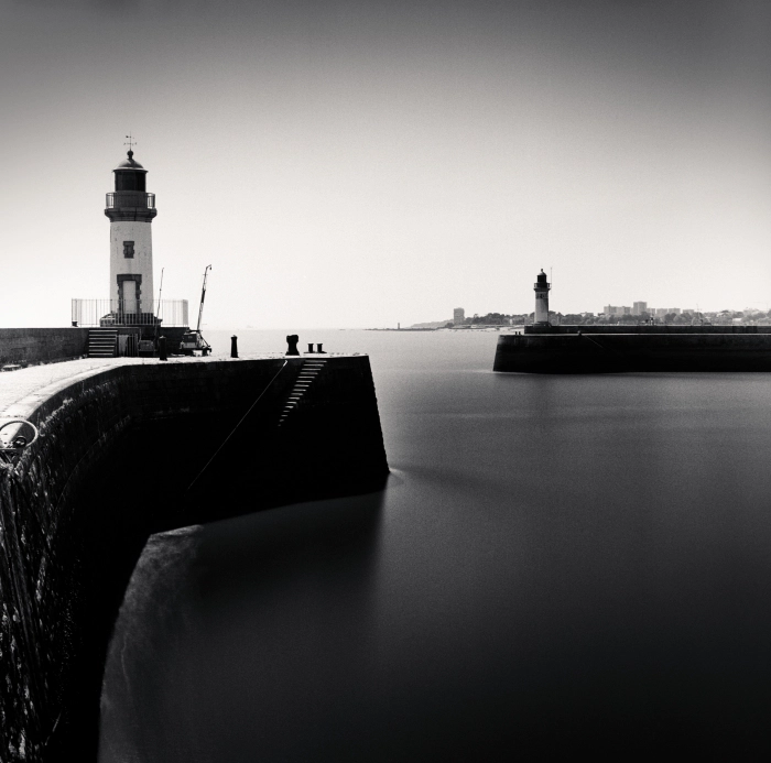 East And West Jetty Lighthouses by Denis Olivier, Photography, Medium ...