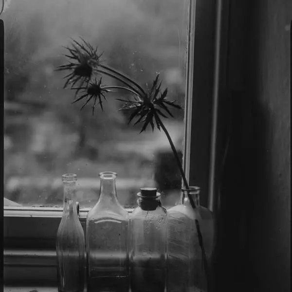 object photography black and white