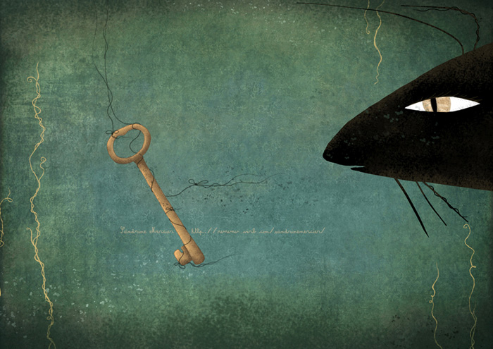 Under the lake by Sandrine Mercier, Drawing | Art Limited