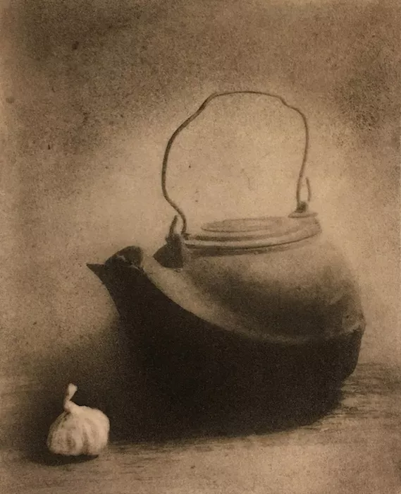 Kettle and garlic by Alexander Tkachev, art work | Art Limited