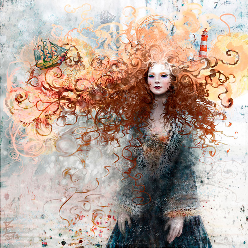 Windbinder by Egle Cathy Zioma, Drawing, Digital | Art Limited