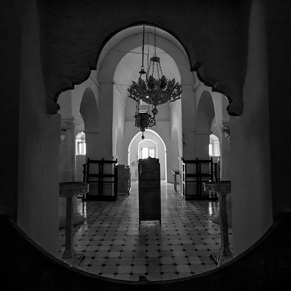 Sifnos, intérieur de l'église du monastère du prophète Elias by Henri ...