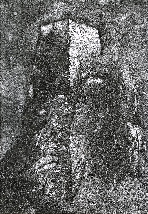Megalith Iv by Piotr Zygmunt, Drawing, Ink | Art Limited