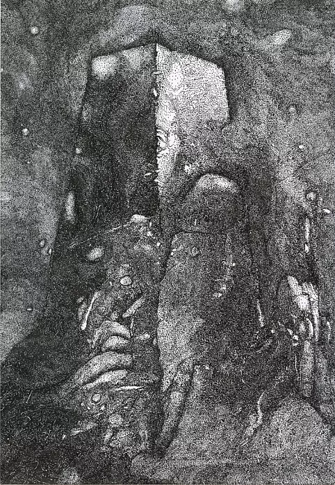 Megalith Iv by Piotr Zygmunt, Drawing, Ink | Art Limited