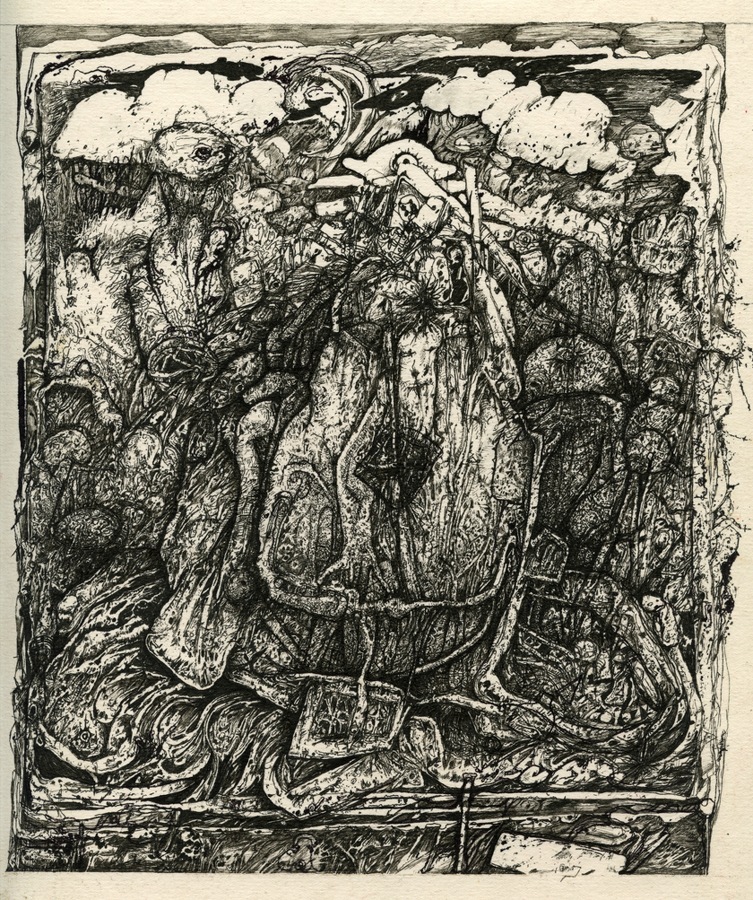 Chaos II by Piotr Zygmunt, Drawing, Ink | Art Limited