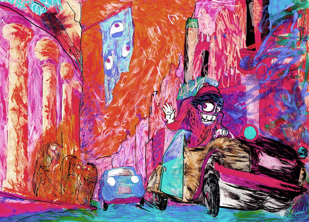 Hallucinations by Tonk Tonkard, Drawing | Art Limited