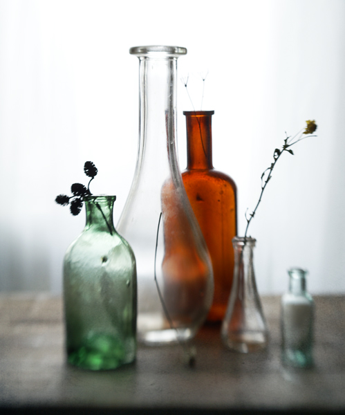 Still Life With Five Bottles by Olga Vlasova, Photography, Digital ...