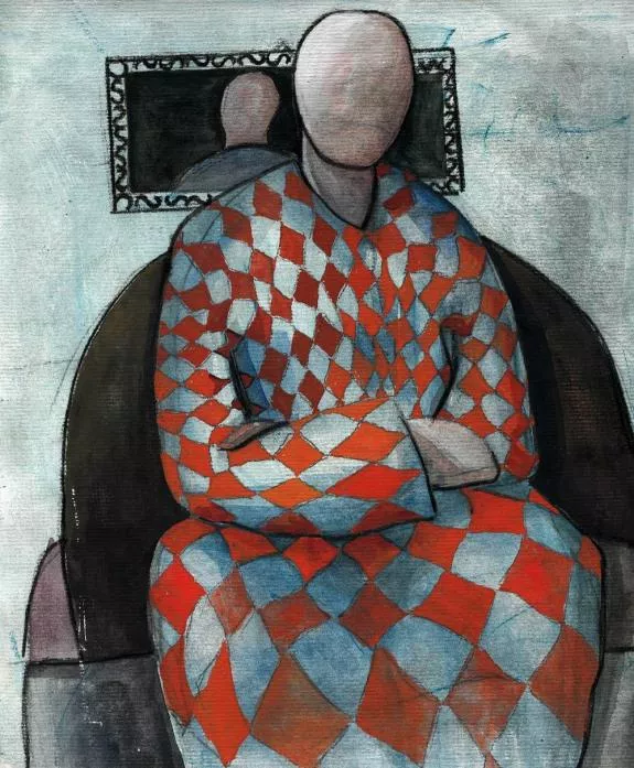 Persons With No Face by Jancic Zvonimir, Drawing, Mixed media | Art Limited