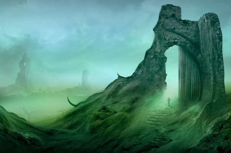 Lost City by Darek Kocurek, Painting, Digital | Art Limited