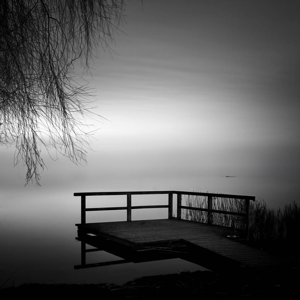 Night Walk by the Lake by Bernd Walz, Photography, Digital | Art Limited